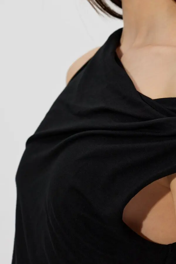 ENTIRE STUDIOS Draped One Shoulder Dress