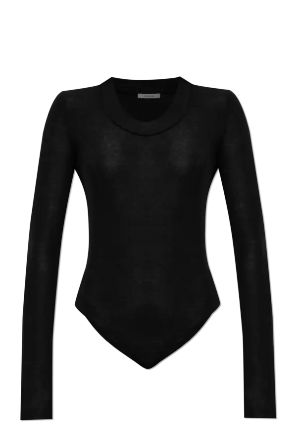 ENTIRE STUDIOS Long-sleeve Bodysuit - Black
