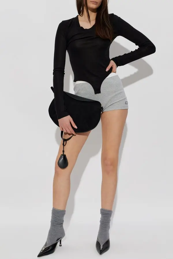 ENTIRE STUDIOS Long-sleeve Bodysuit - Black