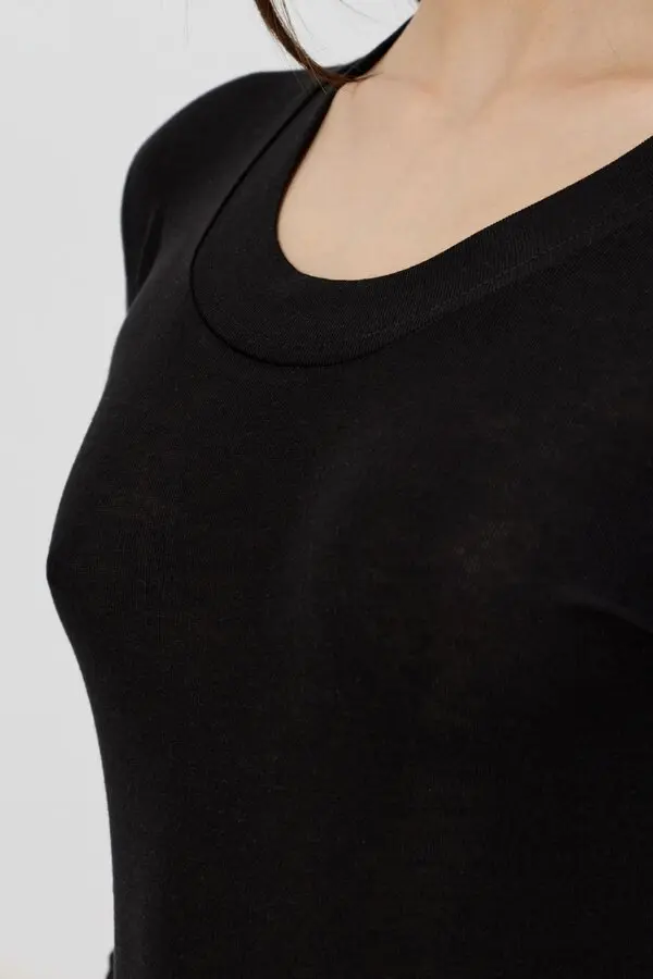 ENTIRE STUDIOS Long-sleeve Bodysuit - Black