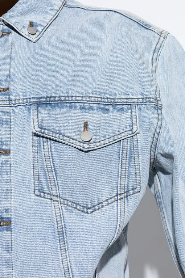ENTIRE STUDIOS Denim Jacket - Light Blue