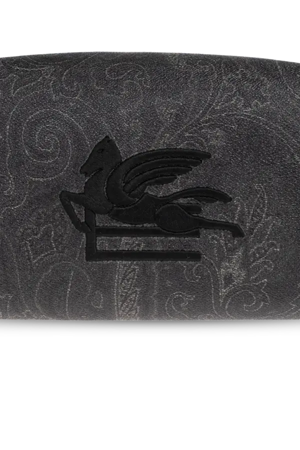 Etro Logo Cosmetic Bag - Grey