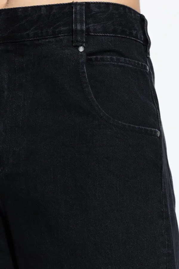 ENTIRE STUDIOS Wide-leg Jeans - Black