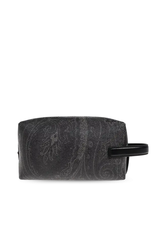 Etro Logo Cosmetic Bag - Grey