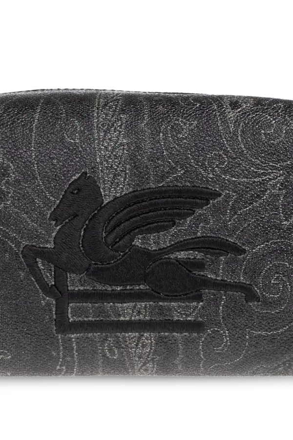 Etro Logo Cosmetic Bag - Grey