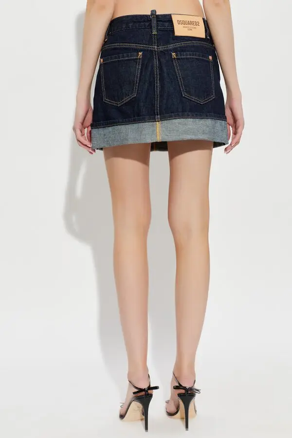 Dsquared2 Denim Mini Skirt