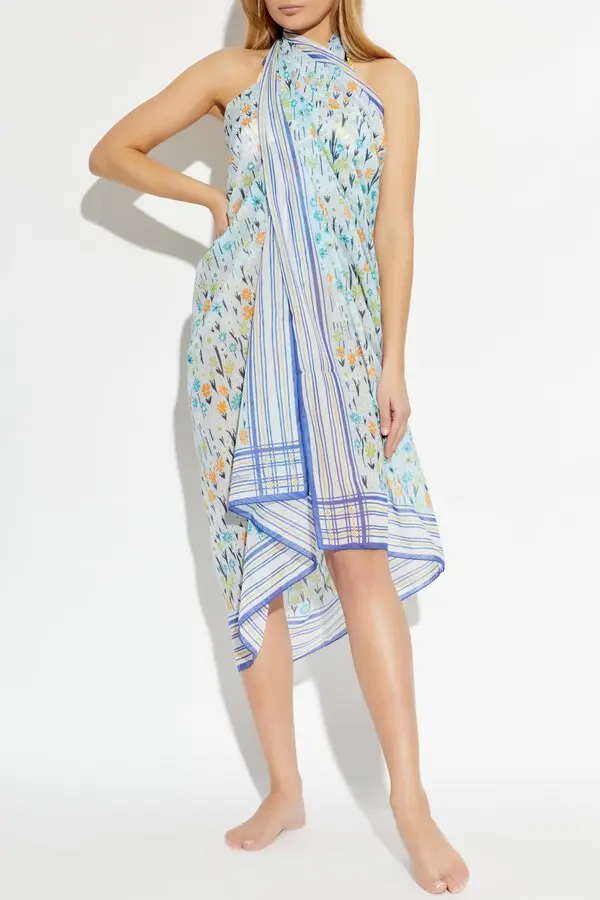 LANVIN Floral Motif Pareo