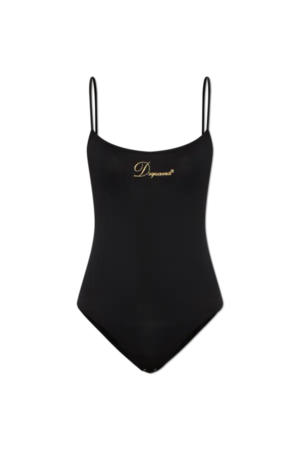 Dsquared2 Bodysuit With Straps - Black