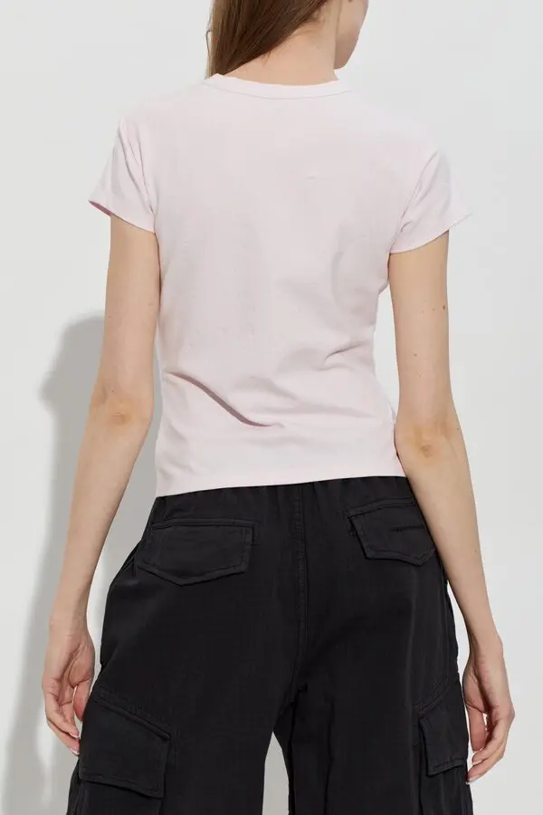 Alexander Wang T-shirt With Printed Logo