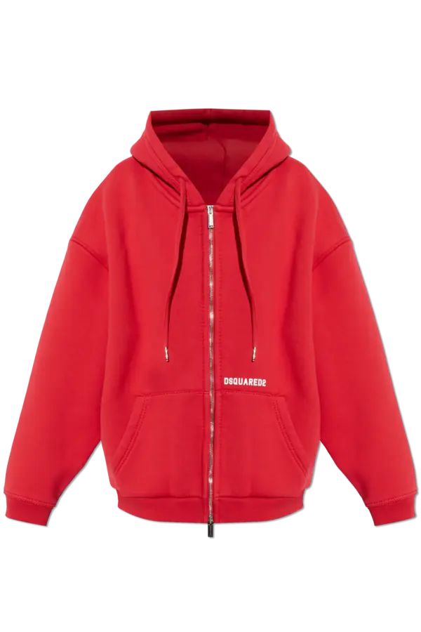 Dsquared2 Sweatshirt With Logo - Red