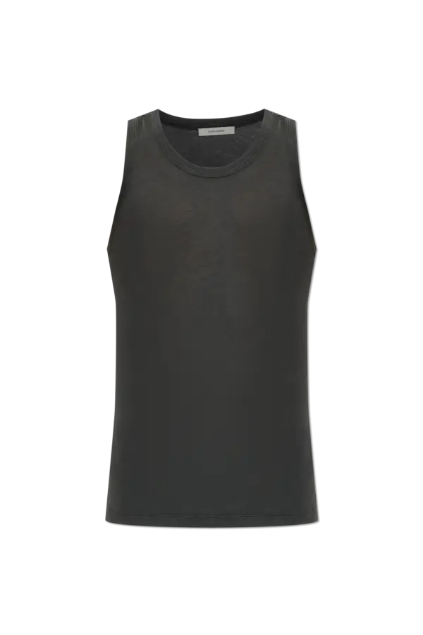 ENTIRE STUDIOS Fitted Tank Top - Grey