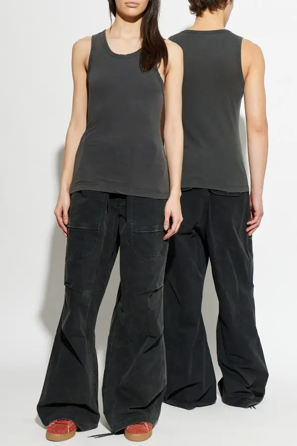 ENTIRE STUDIOS Fitted Tank Top - Grey