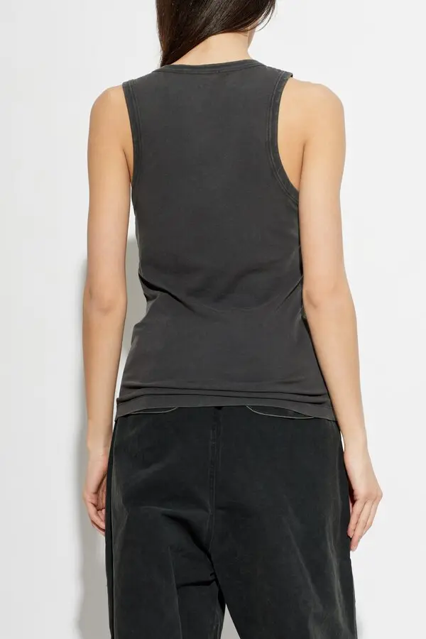 ENTIRE STUDIOS Fitted Tank Top - Grey