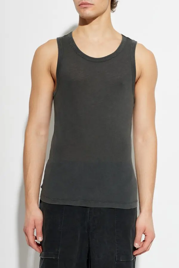 ENTIRE STUDIOS Fitted Tank Top - Grey