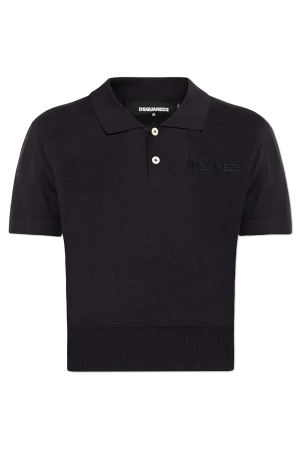 Dsquared2 Polo Shirt With Embroidered Logo