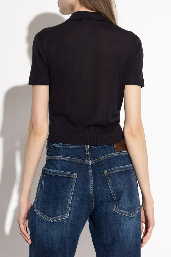 Dsquared2 Polo Shirt With Embroidered Logo