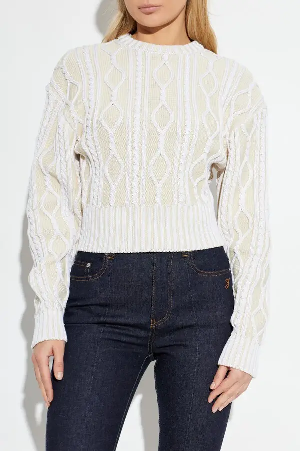 Jacquemus Sweater With Decorative Knit