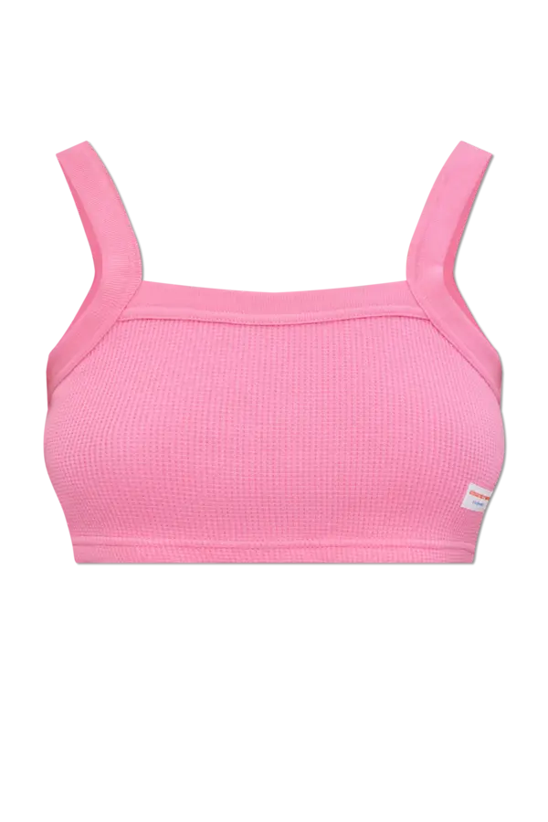 Alexander Wang Short Lingerie Top With Straps - Pink