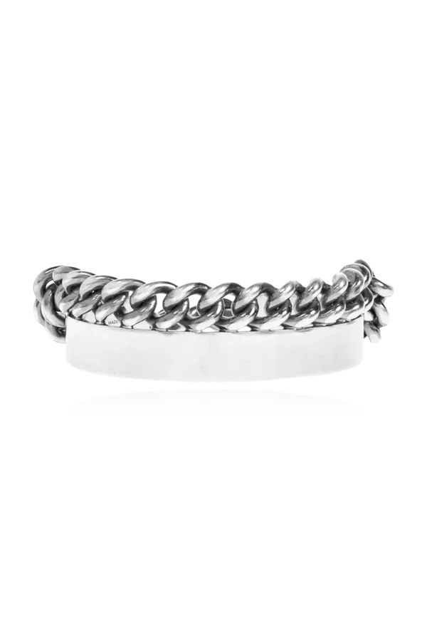 MAISON MARGIELA Brass Bracelet - Silver