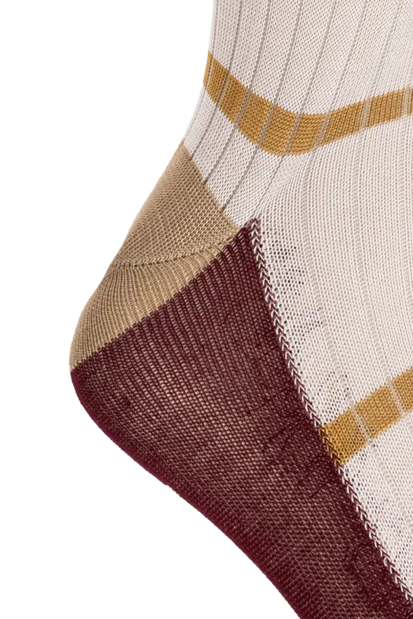 Marni Striped Socks - Pink