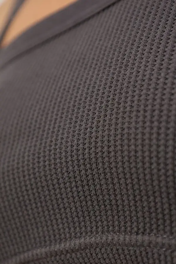 Alexander Wang Lingerie Crop Top - Grey