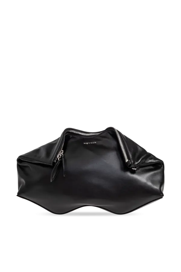 Alexander McQueen Manta Belt Bag - Black