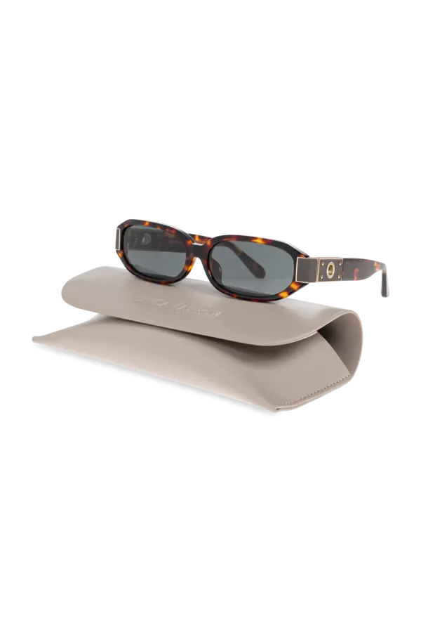 Linda Farrow Laura Sunglasses - Brown