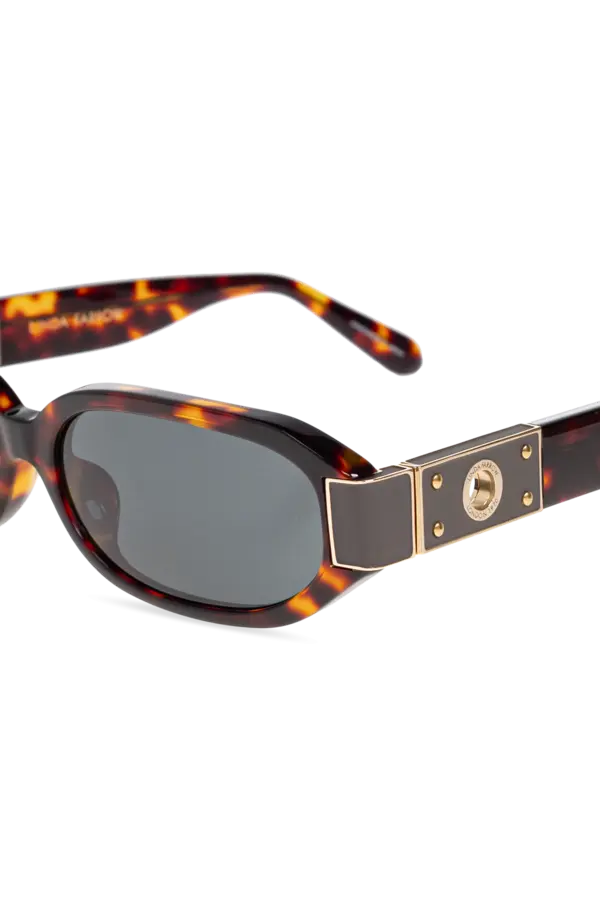 Linda Farrow Laura Sunglasses - Brown