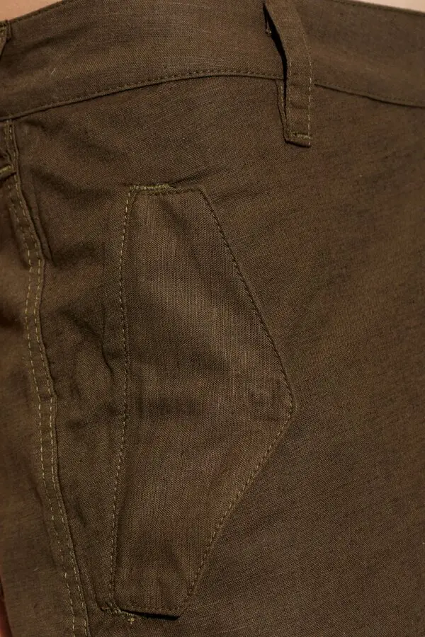 Rhude Wide Leg Cargo Trousers