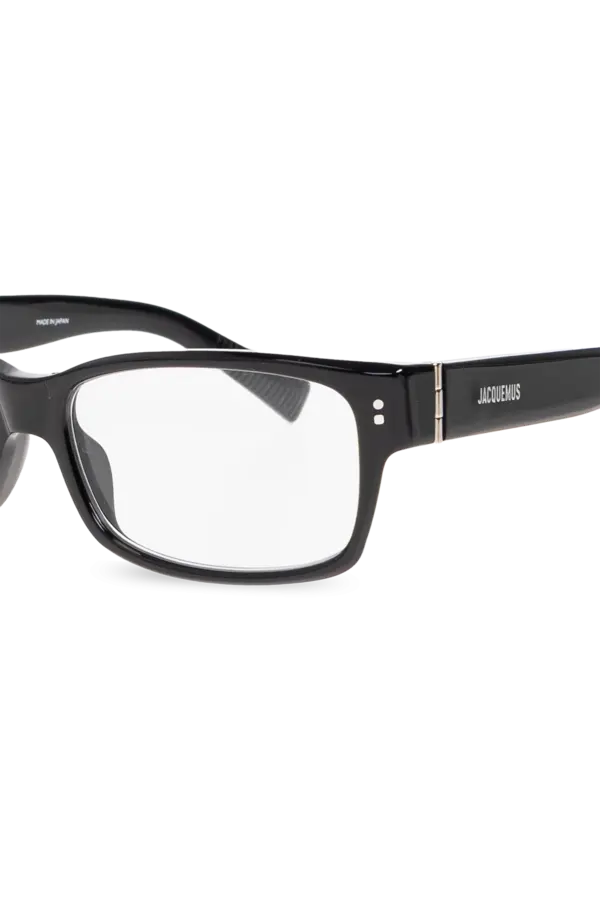 Jacquemus Rectangular Eyeglasses - Black