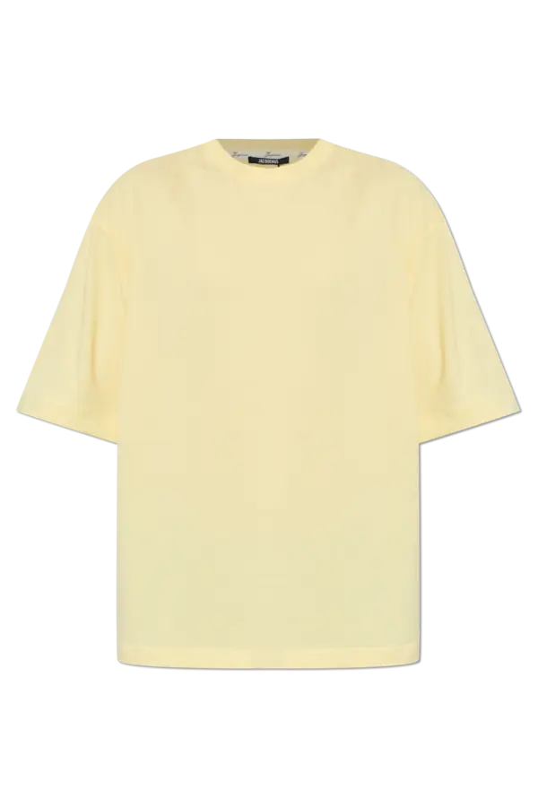 Jacquemus T-shirt "rond Carre - Yellow
