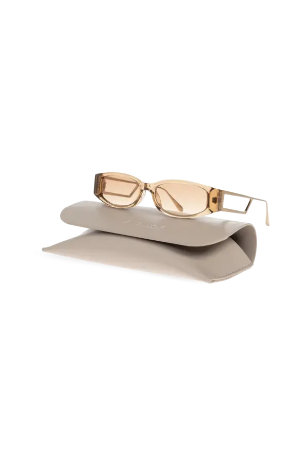 Linda Farrow Susie Sunglasses - Beige