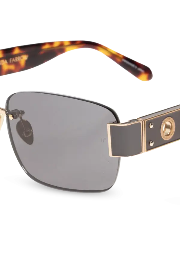 Linda Farrow Rimless Sunglasses