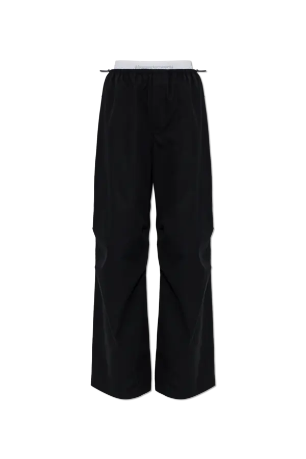 Alexander Wang Wide-leg Trousers - Black