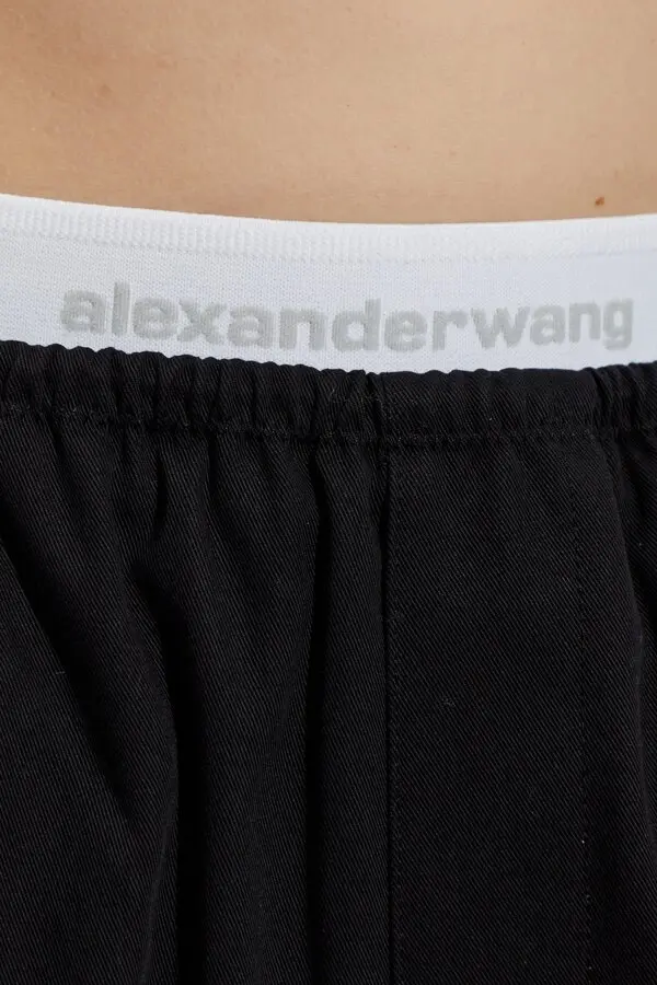 Alexander Wang Wide-leg Trousers - Black