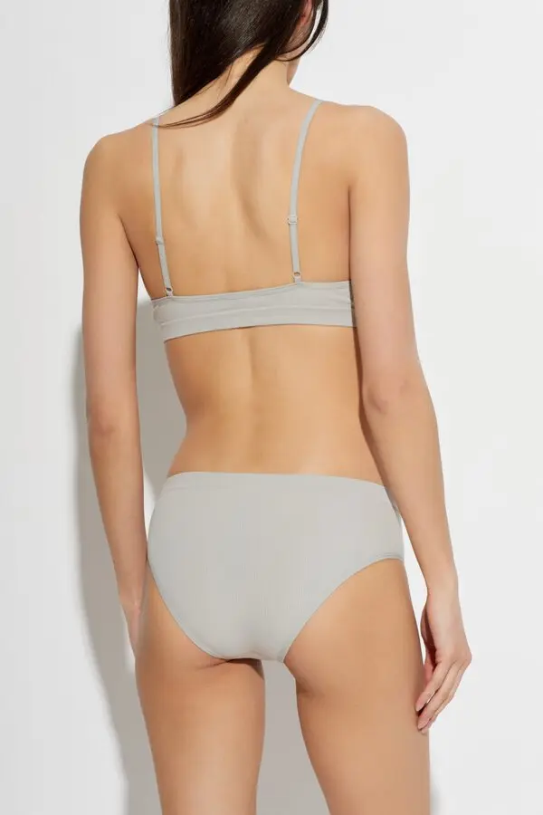 MAISON MARGIELA Cotton Bra - Grey