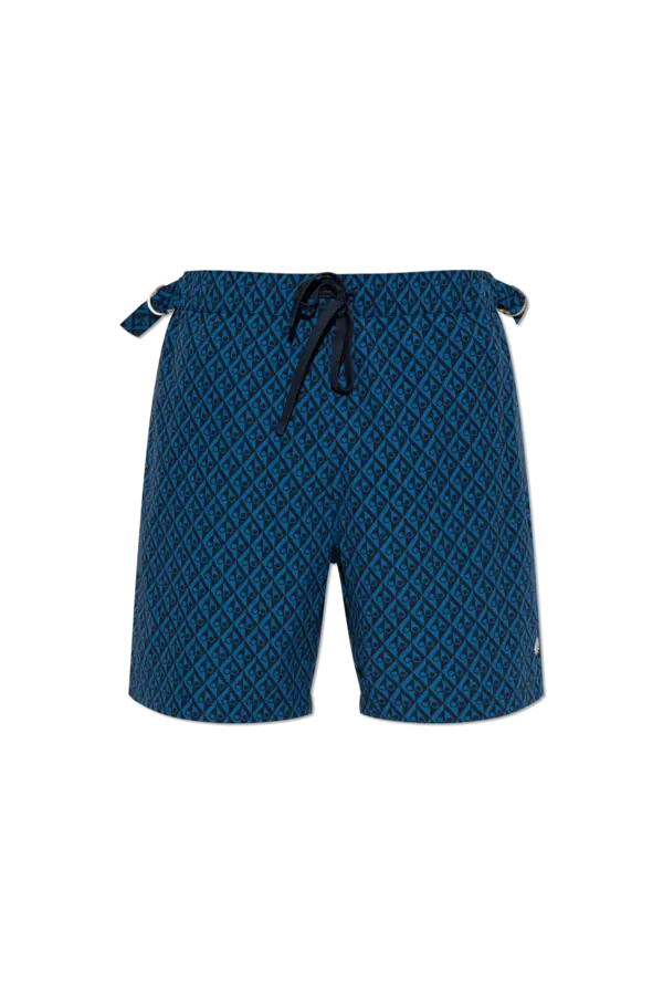 Moose Knuckles Swim Shorts - Navy Blue