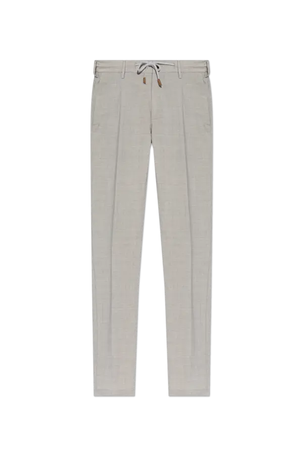 Eleventy Tapered Wool Trousers