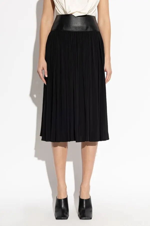 Alaïa Skirt With Leather Belt