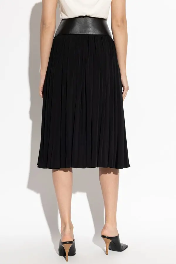 Alaïa Skirt With Leather Belt