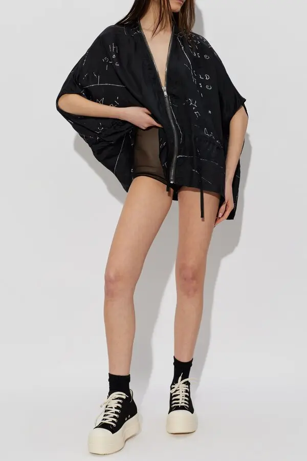 Rick Owens Semi-transparent "sail" Vest