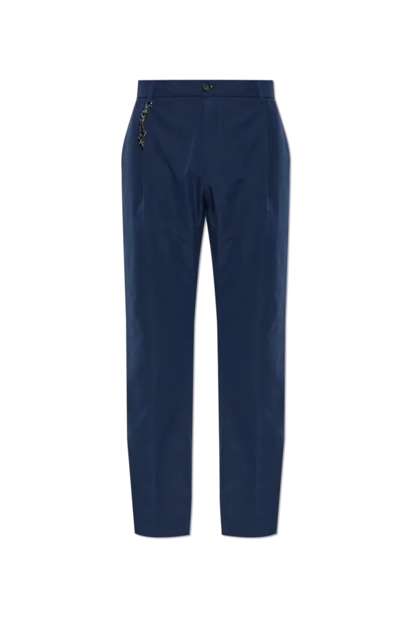 Paul & Shark Tapered Leg Trousers - Navy Blue
