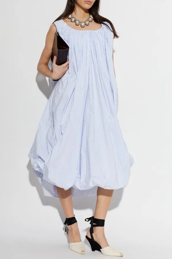 Jacquemus Lavande Flared Oversize Dress
