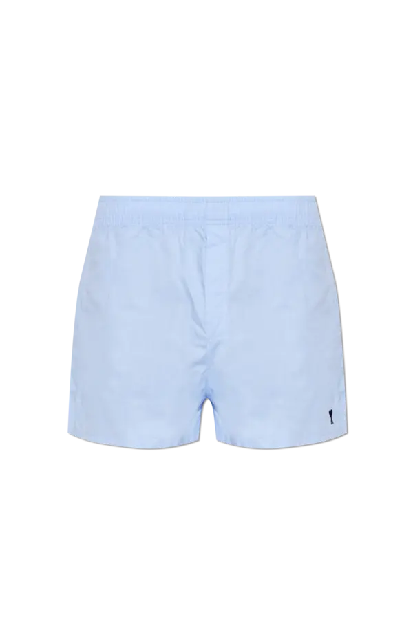 Ami Cotton Boxers - Blue