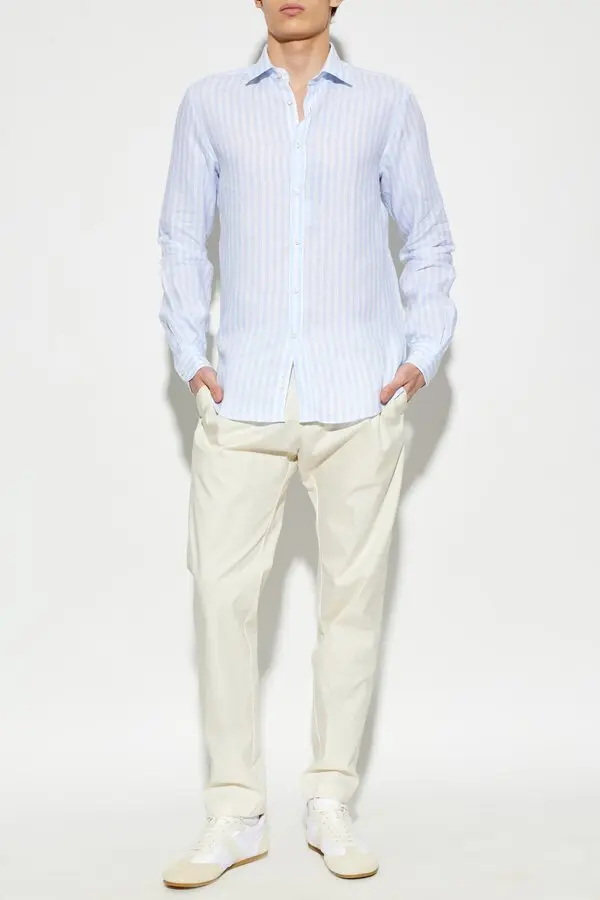 Paul & Shark Tapered Leg Trousers - Beige