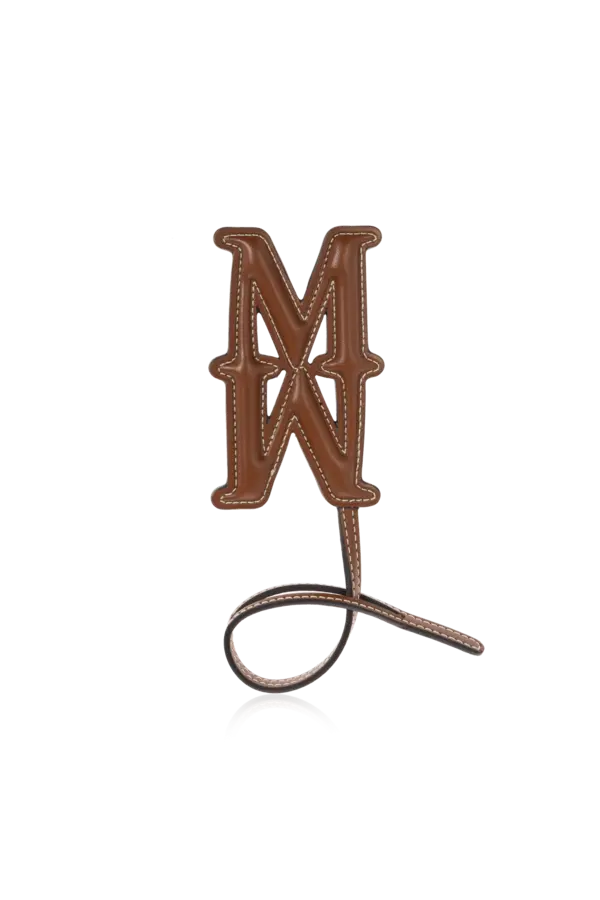 Max Mara Logo Pendant - Brown