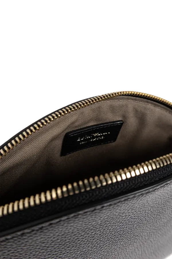 Emporio Armani Leather Toiletry Bag