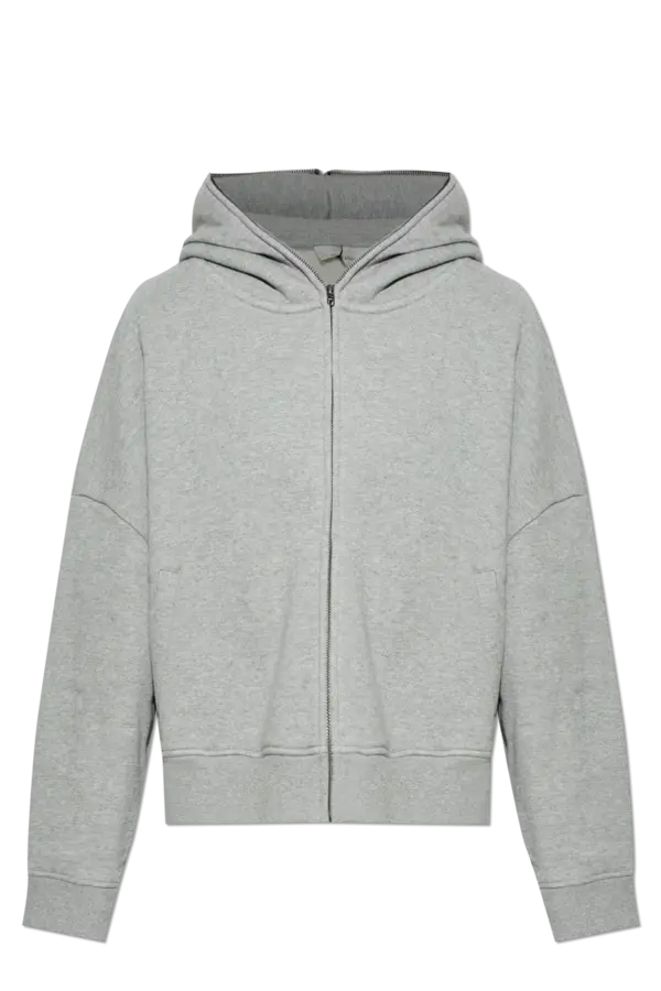 ENTIRE STUDIOS Cotton Zip-up Hoodie - Grey