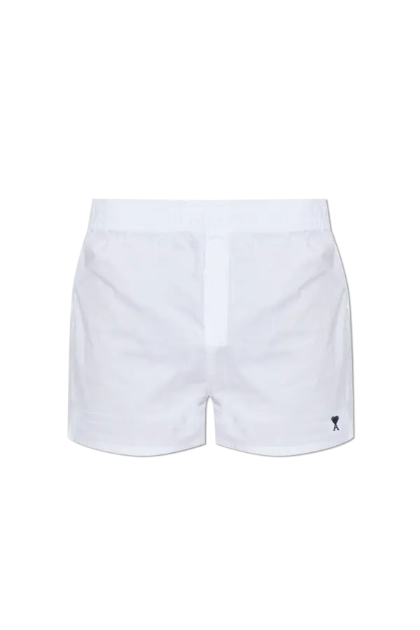 Ami Cotton Boxers - White