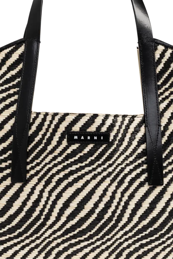 Marni Shoulder Bag Shopper - Cream